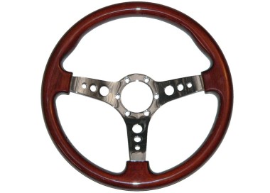 Volant diamètre 360mm rouge, sans certificat contrôle technique